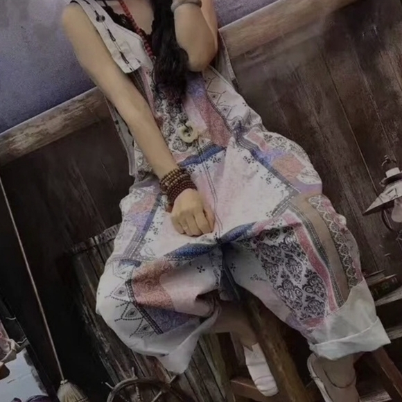 Boutique 9 | Pants & Jumpsuits | Overalls Oversized Capri ...